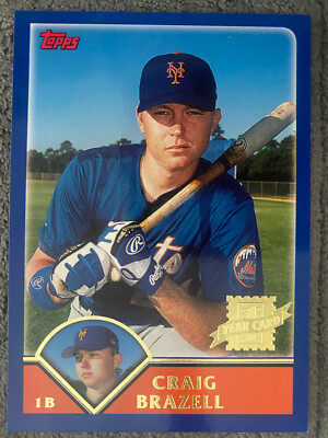 Craig Brazell 2003 Topps #320 First Year RC | eBay