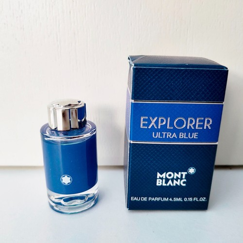 Mont Blanc Explorer Ultra Blue Eau de Parfum Cologne Travel mini, 4.5ml ...