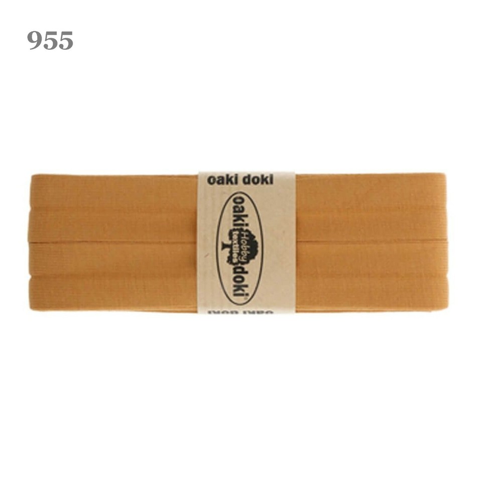 (1,50€/m) - 3m Oaki Doki Jersey Schrägband 20 mm - viele Farben | eBay.de