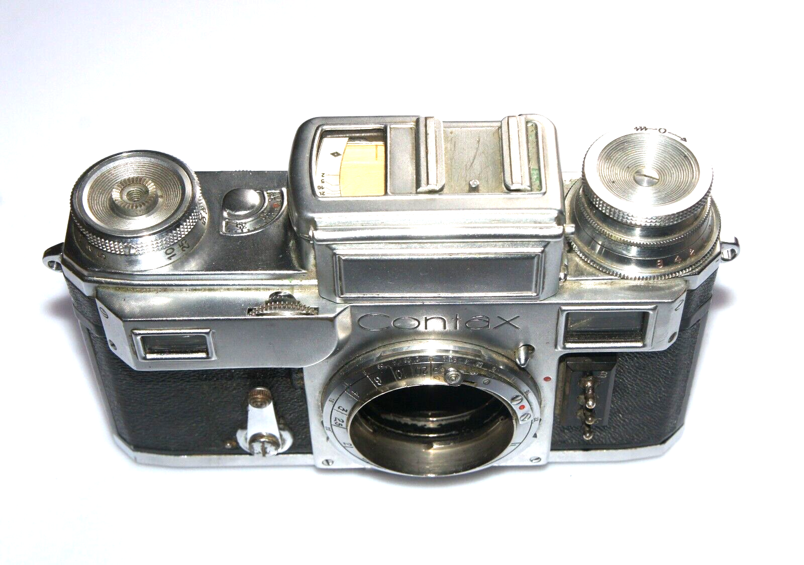 Pre-War 1938 Contax III Zeiss Ikon 35 mm RF camera body EXC WORKING ...