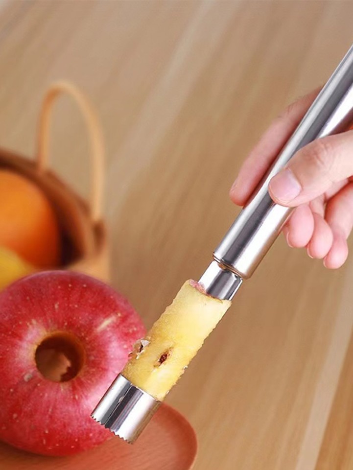 Apple Corer Stainless Steel Core Remover Kitchen Tool Fruit Pip Pear ...