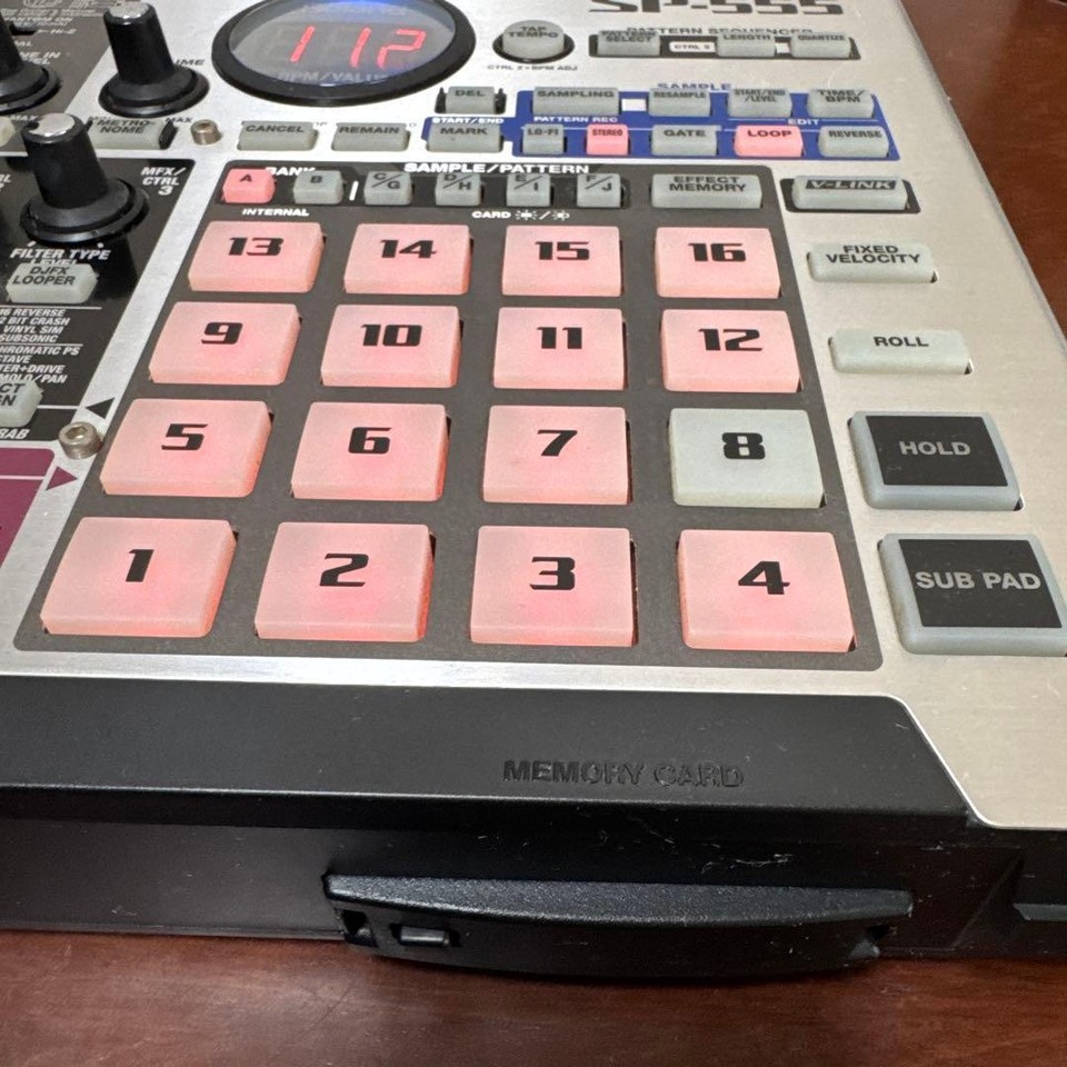 Roland SP-555 Sampler Effects Effector Digital DJ Turntable | eBay