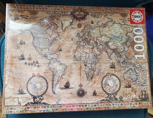 Educa 1000 Piece Jigsaw Puzzle "The World" | eBay
