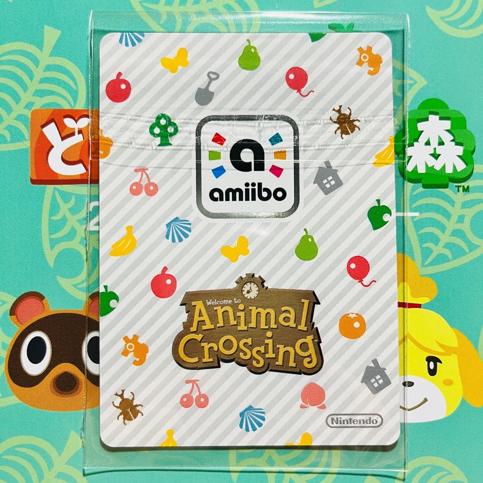 Chabwick Amiibo Card 441 Animal Crossing NA Never Scanned Mint ...
