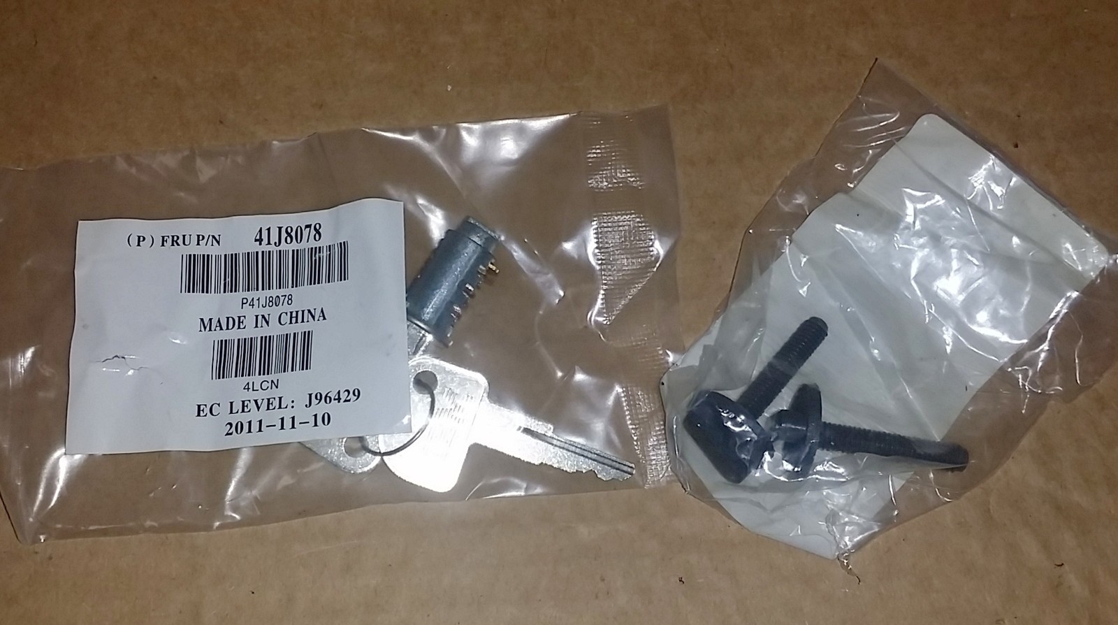 1 x NEW IBM Cash Drawer Lock Set with Two Keys 41J8078 | eBay