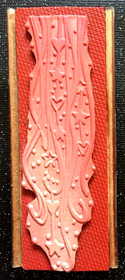 Vintage Rubber Stamp "FUN Heart and Star Streamers" by A Stamp In the ...