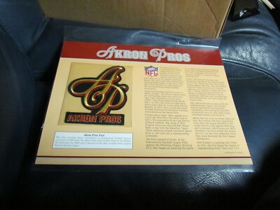 The Official Golden Age Patch Collection Akron Pros | eBay