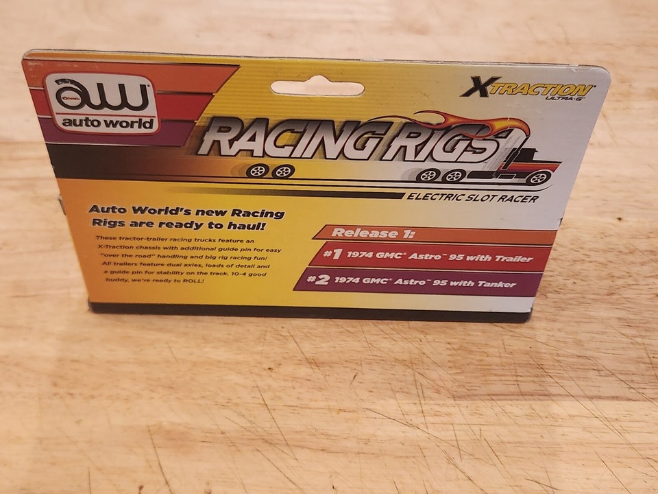 Rare 08 Auto world Xtract 1974 GMC Astro truck Racing Rigs HO Slot Car ...