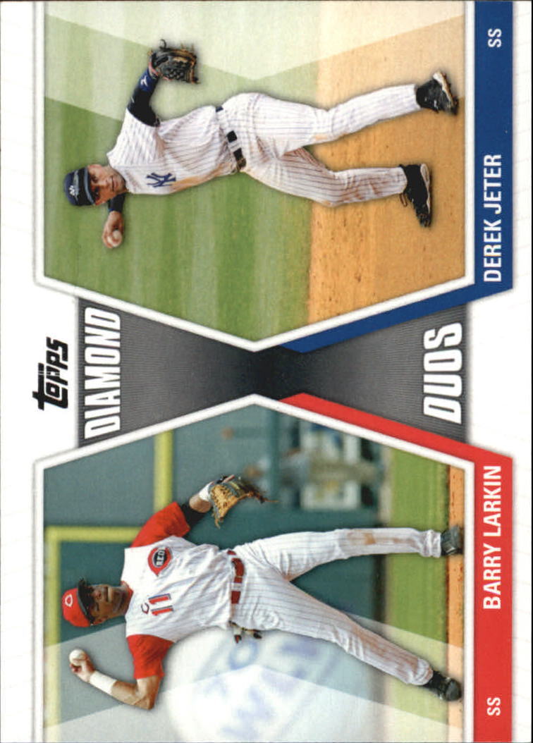 2011 Topps Diamond Duos #LJ Barry Larkin/Derek Jeter | eBay