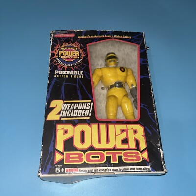 Masterbotix Power Bots Yellow Chick Figure Vintage 1994 MIB ...