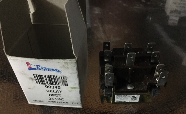 Beacon 90340 Relay N.o Contacts 24 Volt Coil 50/60hz for sale online | eBay