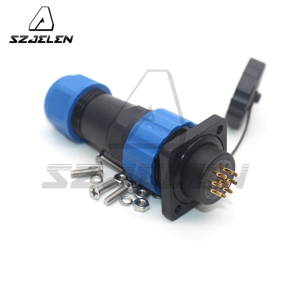 SD20 1Pin~14Pin IP68 Panel Mount Waterproof Connector,Electrical Wire ...