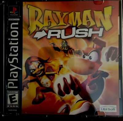 Rayman Rush (Sony PlayStation 1, 2002) Disc And Instructions Only ...