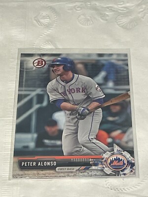 Peter Alonso 2017 Bowman Draft Prospect BD-83 New York Mets Rookie | eBay