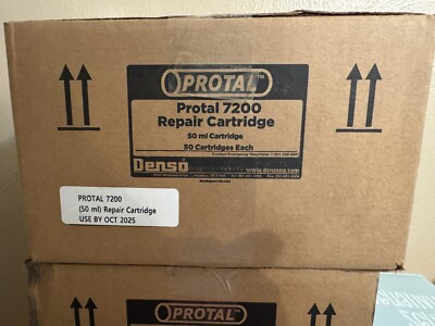 1 Box Denso Protal 7200 Cartridge 50 ml 50 Cartriges Repair Jeeps On ...