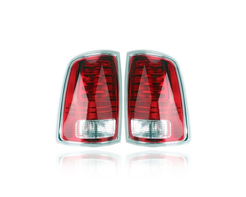 Tail Light Assembly for 13-22 RAM 1500 LED Chrome Set 68093078AC ...