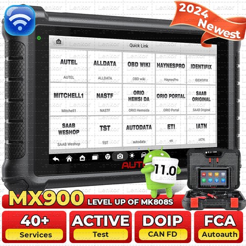 2024 Autel Maxicheck MX900 All System Bidirectional Diagnostic Tool Better MX808 - Zion Tech Group