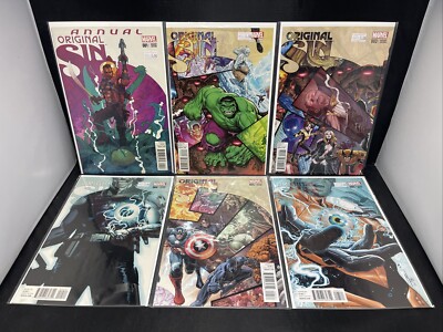 Original Sin Annual #1 + Original Sin #2-5 Variants 2014 NM 6 Books | eBay