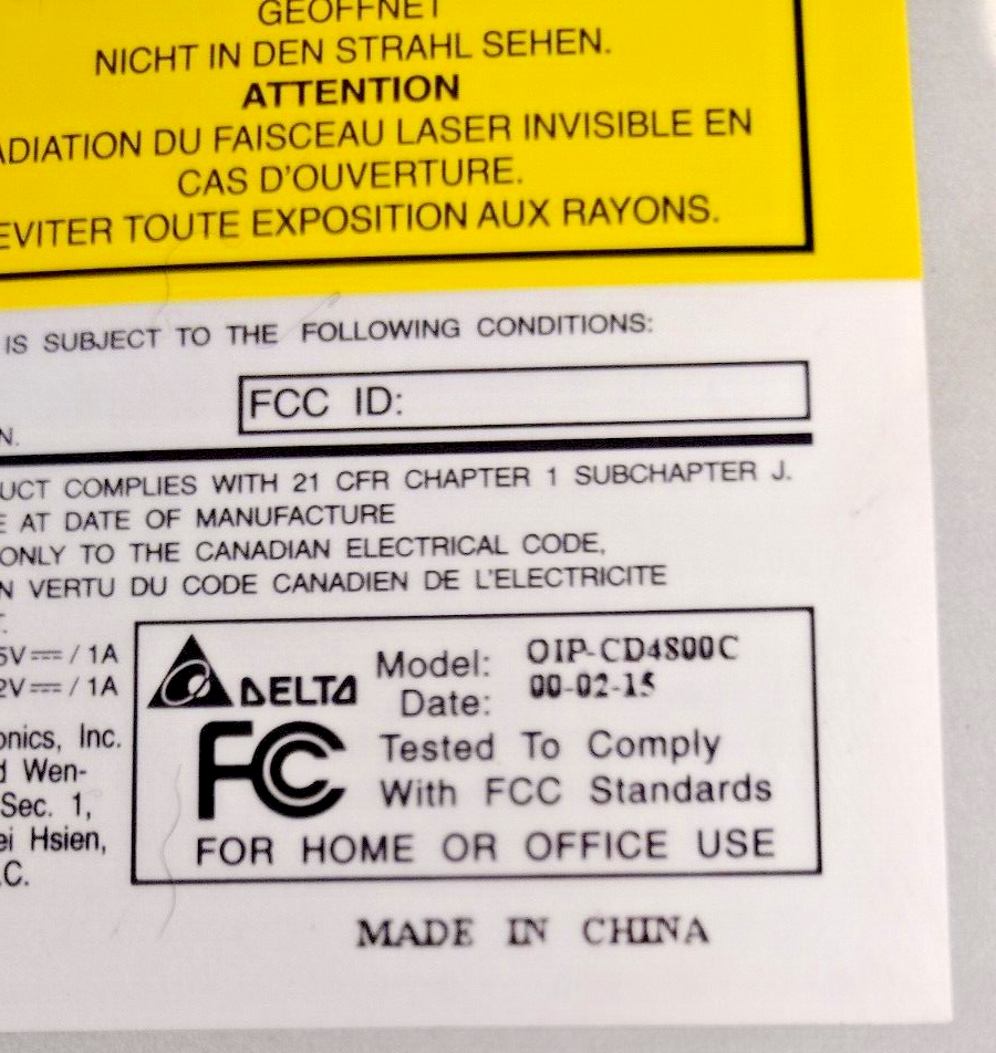 CD-ROM 48xmax / 0IP-CD4800C / Delta Computer | eBay