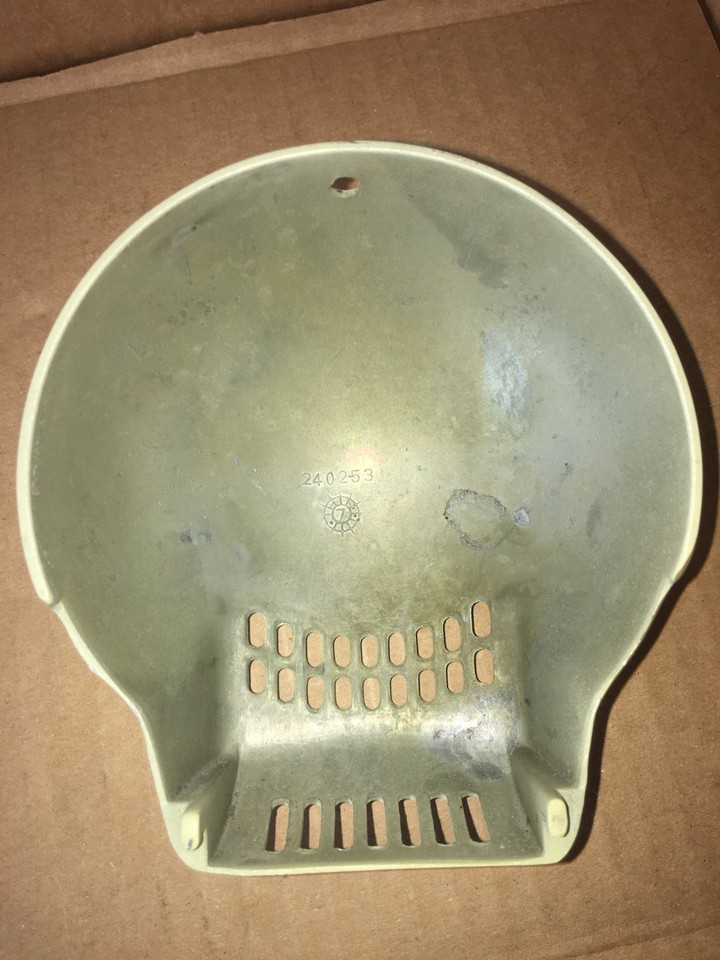 VINTAGE Harvest Gold Rear Motor Cover from a HOBART KitchenAid K45 ...