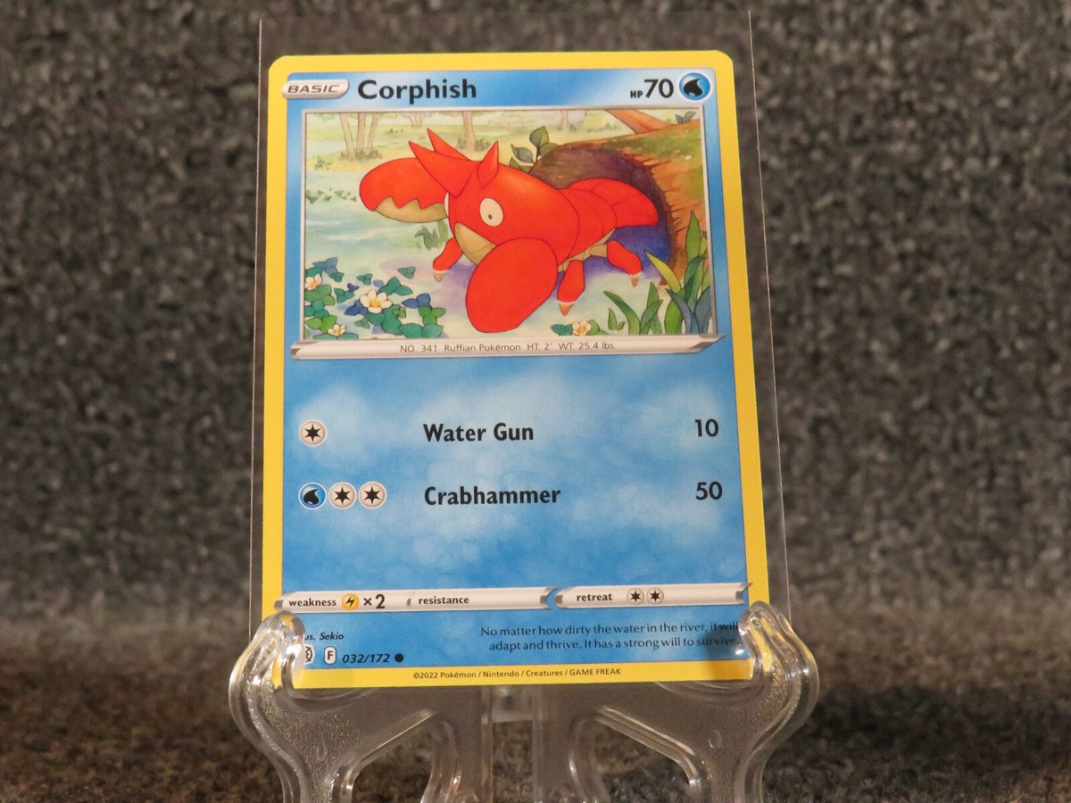 Shiny Corphish Card