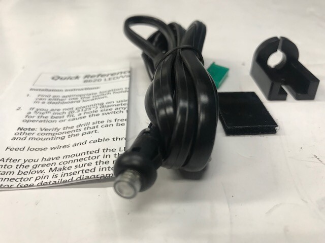 Directed Electronics 8620A Blue led valet switch assembly for 5X10 only ...