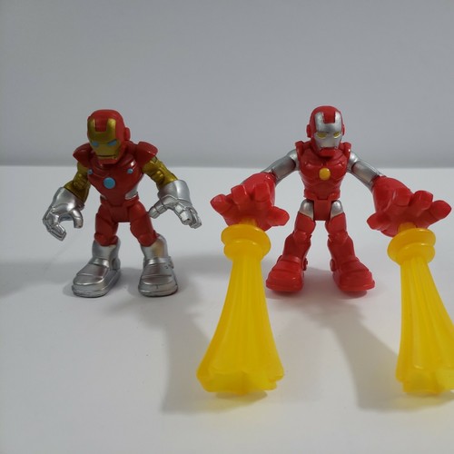 Hasbro 2013 & 2016 Imaginext 2.5" (inch) Iron Man Action Figures ...