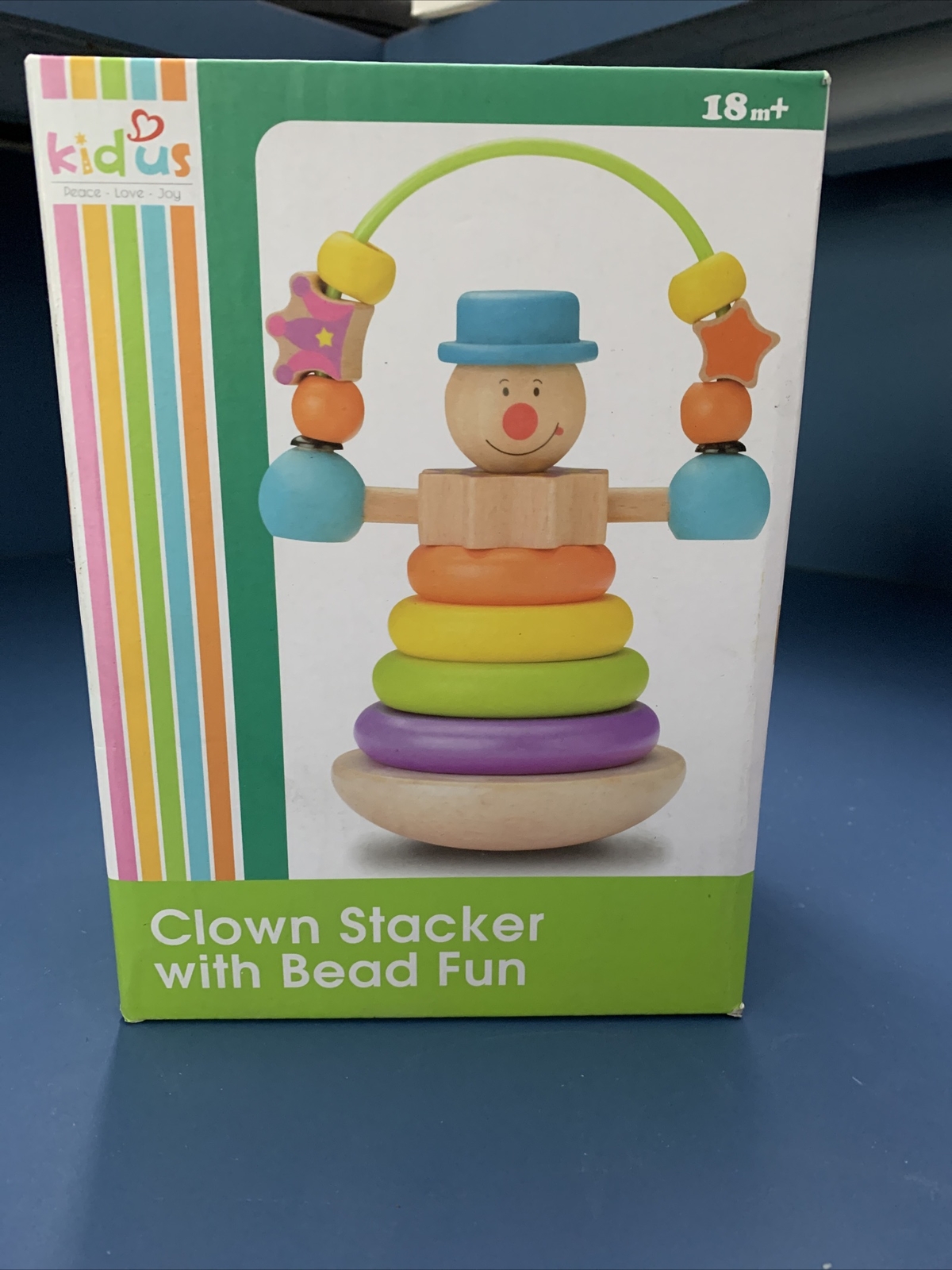 Kidus Clown Stacker With Bead Fun 18m+ | eBay
