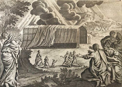 Moses the Tabernacle Jacob Matham after Hendrick Goltzius 1606 - 1652 ...