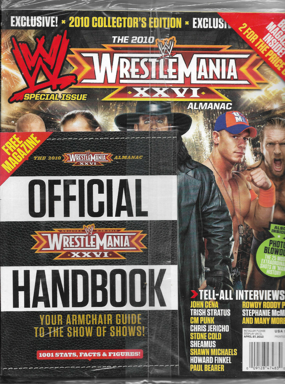 A Few Different Issues Factory Sealed WWE Magazine Cover Price Or Less ...