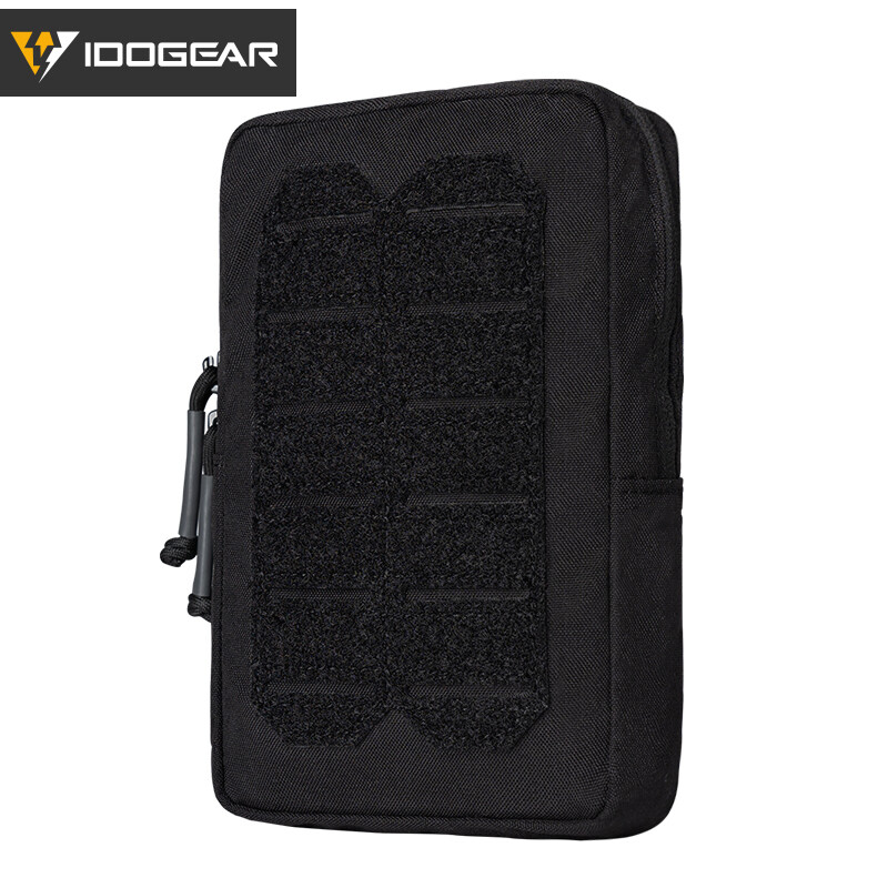 IDOGEAR Tactical Pouch MOLLE Vertical Utility Pouch Laser Cutting ...