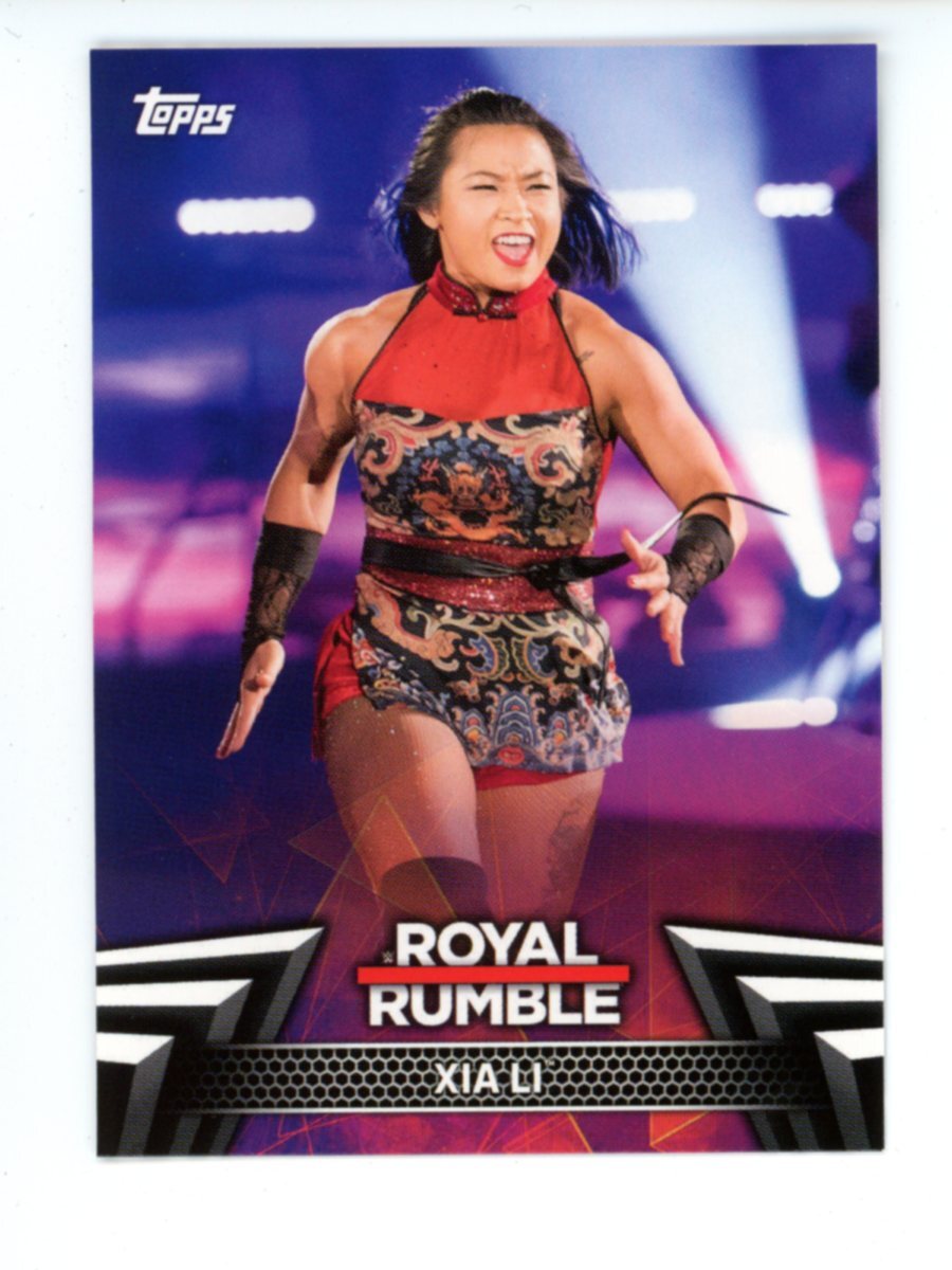 2019 Topps WWE Women's Division - Women's Royal Rumble #RR-25 Xia Li ...