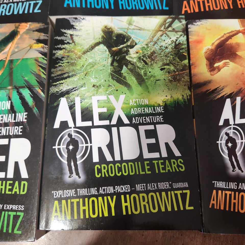 Alex Rider By Anthony Horowitz Book Set 1-10 Ages 9+ Walker Books | eBay