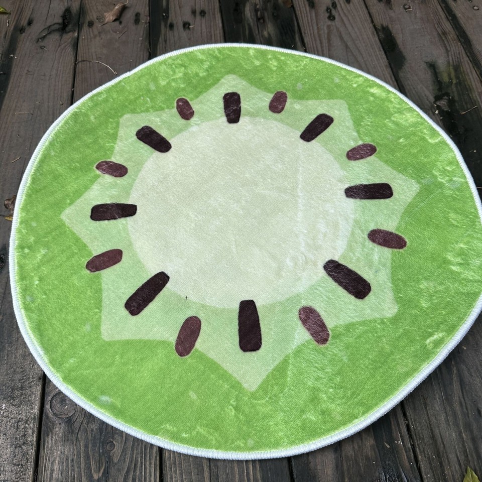 Carpet Home Decoration Fruit Round Kitchen Non-Slip Summer Gift Sweet ...