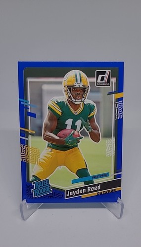 2023 Panini Donruss JAYDEN REED Rated Rookie Blue Press Proof #334 ...