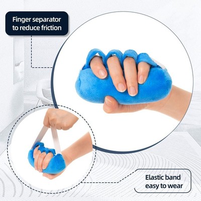 with Elastic Band Hand Contracture Cushions Portable Hand Splint ...