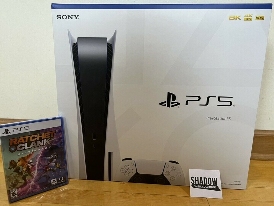 Sony Playstation 5 Game Bundle - PS5 Disc Console - Ships Fast- 1-3 Day ...