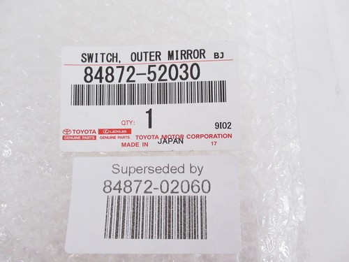Genuine OEM Toyota Lexus 84872-02060 Power Mirror Control Switch | eBay