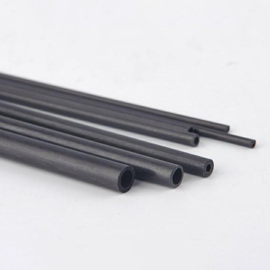 Carbon Fiber Rod Dia 2mm - 6mm Hollow Round Tube Bar Shaft For RC ...