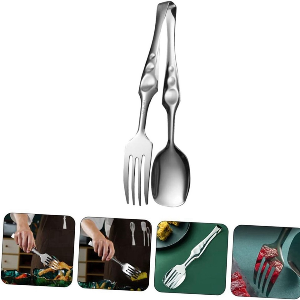 Barbecue Tongs Made of Stainless Steel Pizza Grill Utensil Tongs Made ...