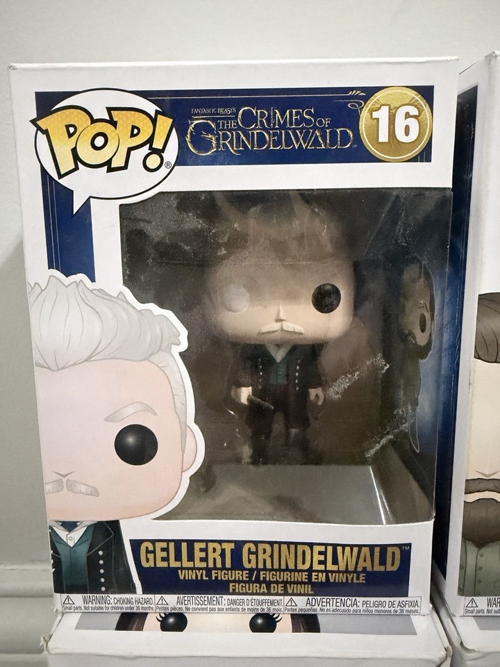Funko Pop Four Fantastic Beasts Characters Newt Tina Dumbledore And ...