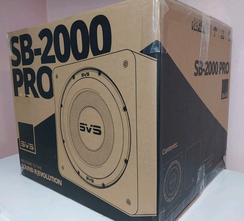 SVS SB2000-Pro Hochglanz Weiß Aktiv Subwoofer. Neu. | eBay
