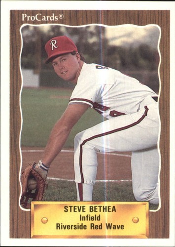 1990 Riverside Red Wave ProCards #2612 Steve Bethea | eBay