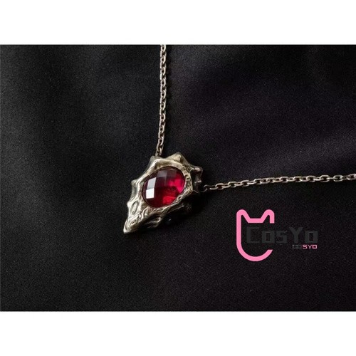 DMC Devil Maycry Pendant Devil Hunter Dante Perfect Amulet Red Crystal ...
