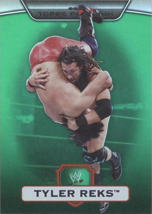 2010 Topps Platinum WWE - Tyler Reks #45 Green /499 (RC) for sale ...