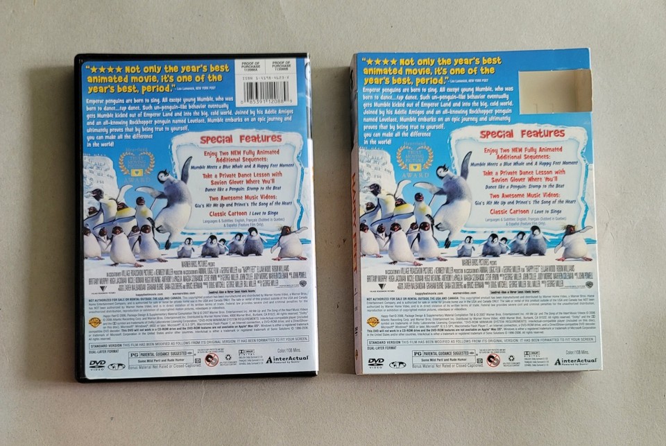 Happy Feet (DVD 2006) Full Screen | eBay