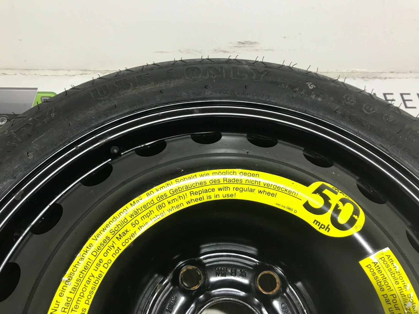 2010 - 2018 SEAT ALHAMBRA 17" SPARE SPACE SAVER WHEEL (VW7) | eBay UK