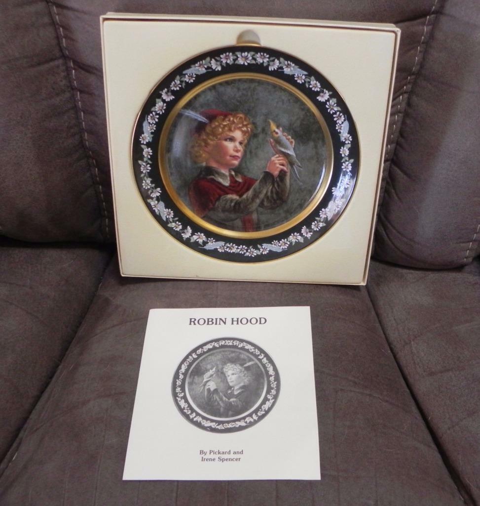 Pickard's "Robin Hood" from the Let's Pretend Series Collectors Plate ...