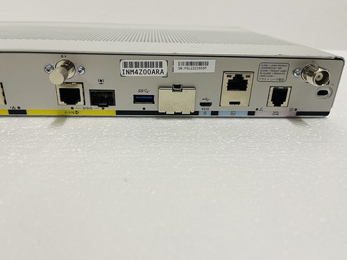 Cisco C1117-4PLTE C1117 Integrated Service Router W/ Power Adapter | eBay