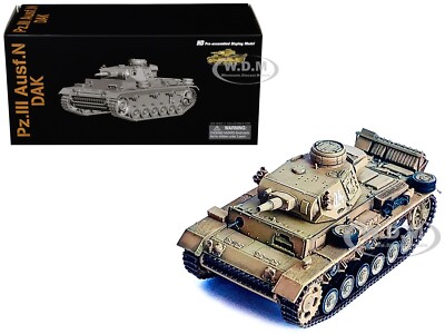 GERMANY PZ.KPFW.III AUSF.N DAK TANK "TIGER" (1942/43) 1/72 DRAGON ...
